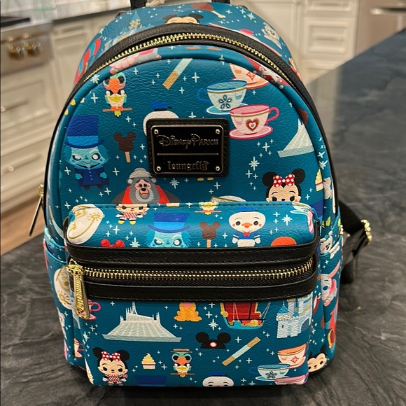 Loungefly | Bags | Loungefly Disney Parks Blue Character Mini Backpack ...